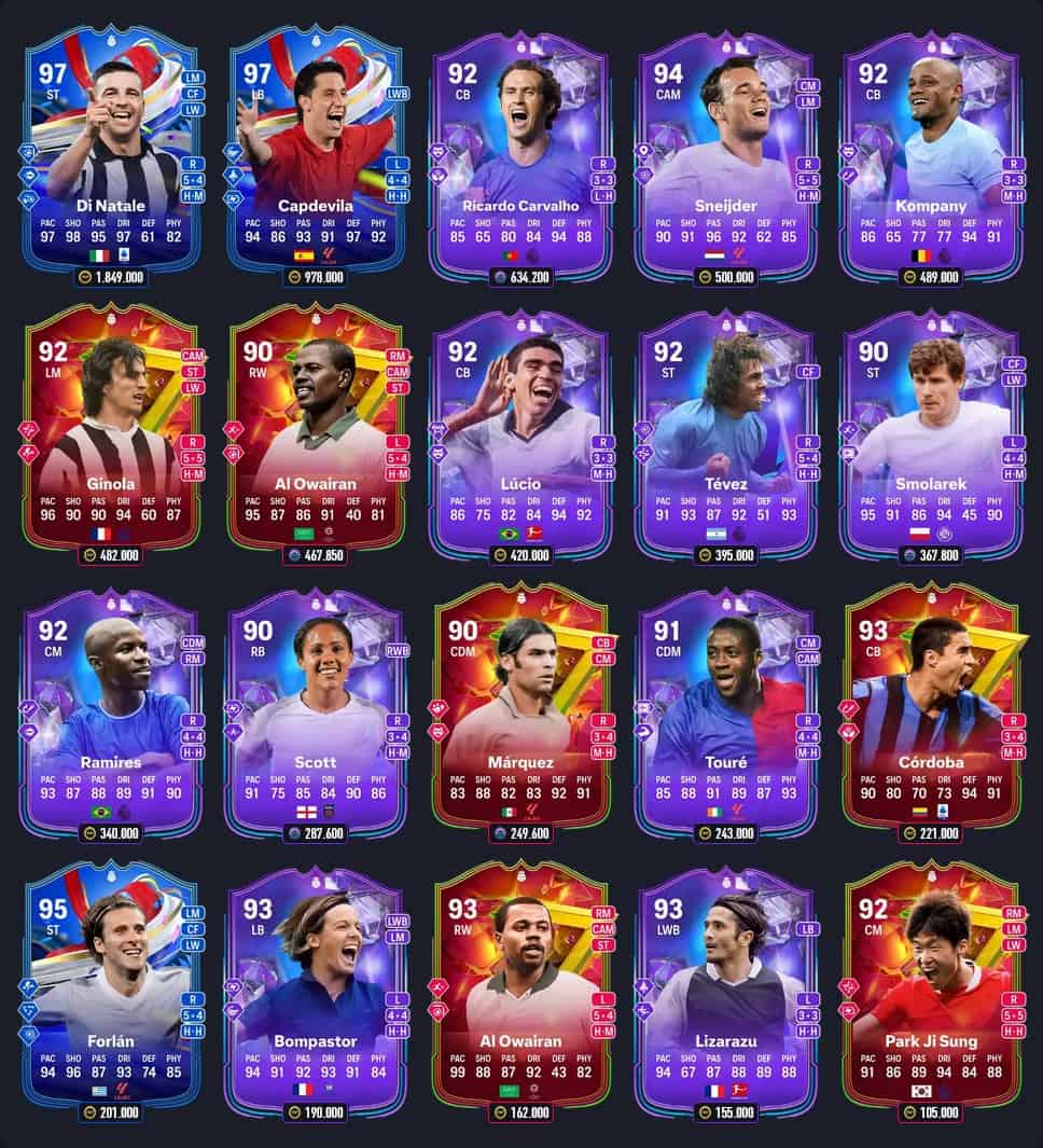 EA FC 24 90+ FFC, Golazo or GOTG Hero Player Pick SBC Top Rewards List And Solutions ...