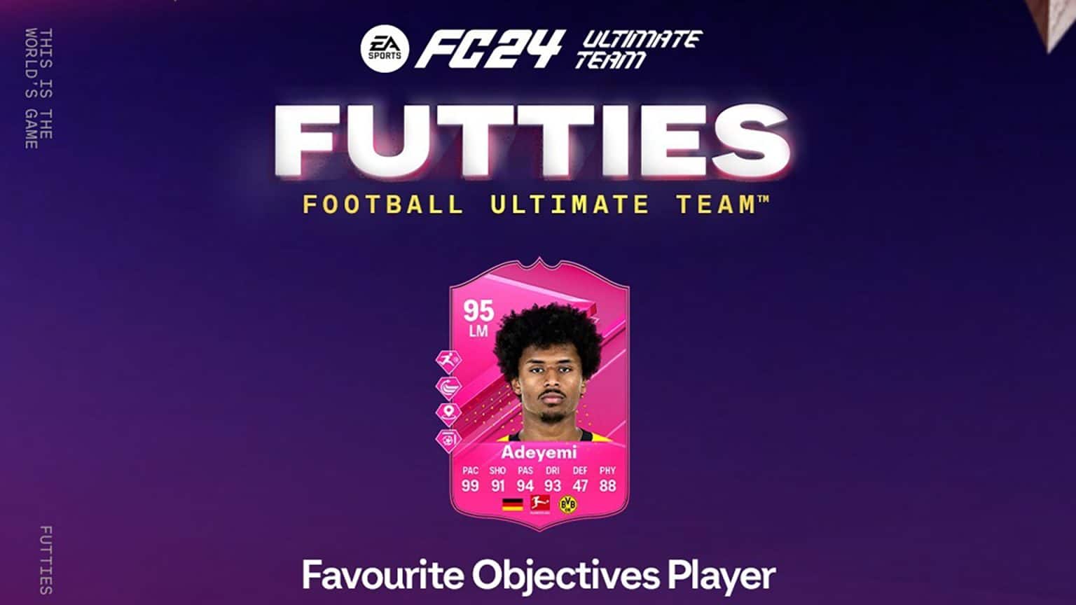 EA FC 24 Karim Adeyemi FUTTIES Objectives And Review | FifaUltimateTeam ...