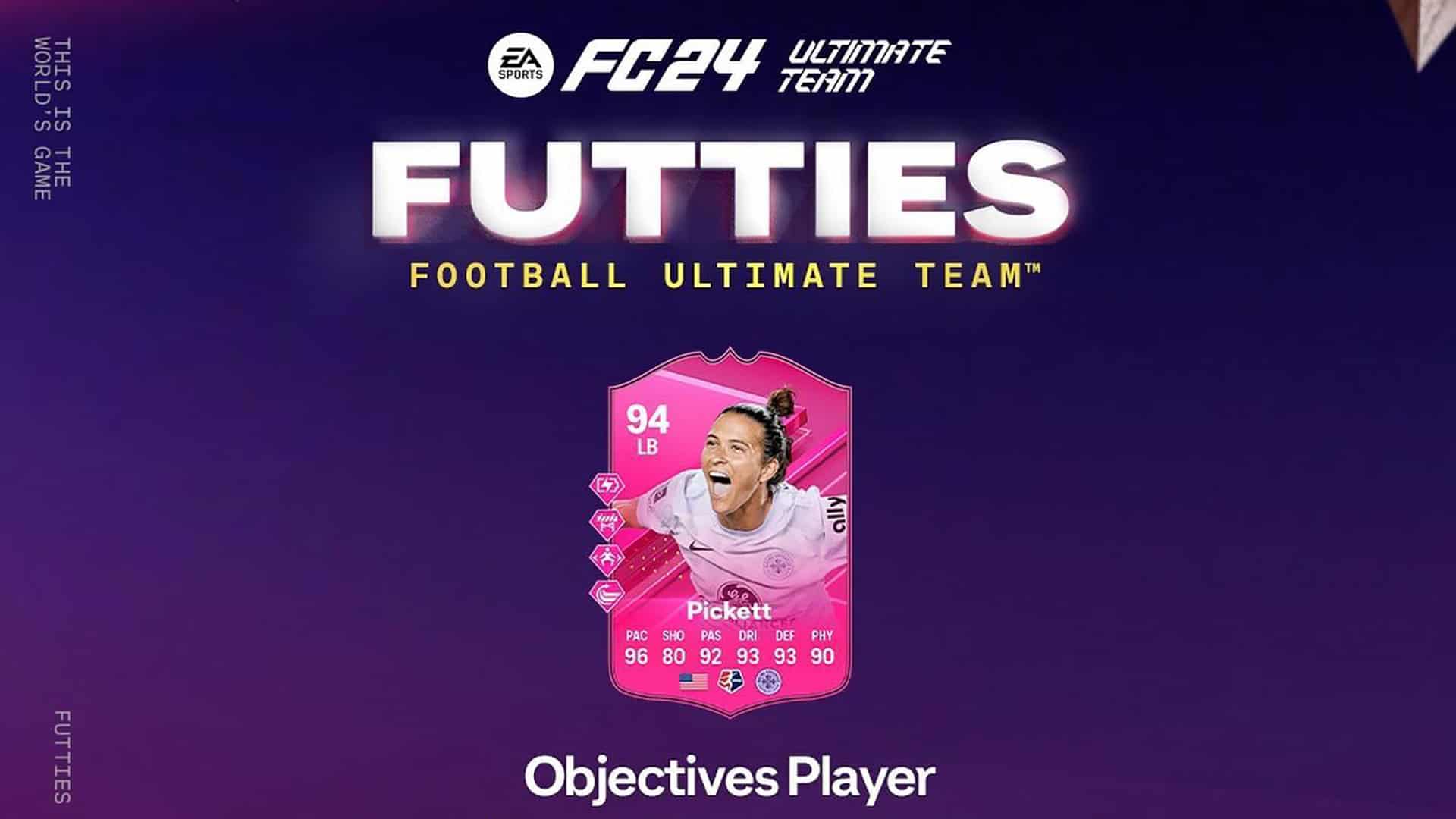 Ea Fc 24 Carson Pickett Futties Daily Play Completionist Objectives Fifaultimateteamit Uk