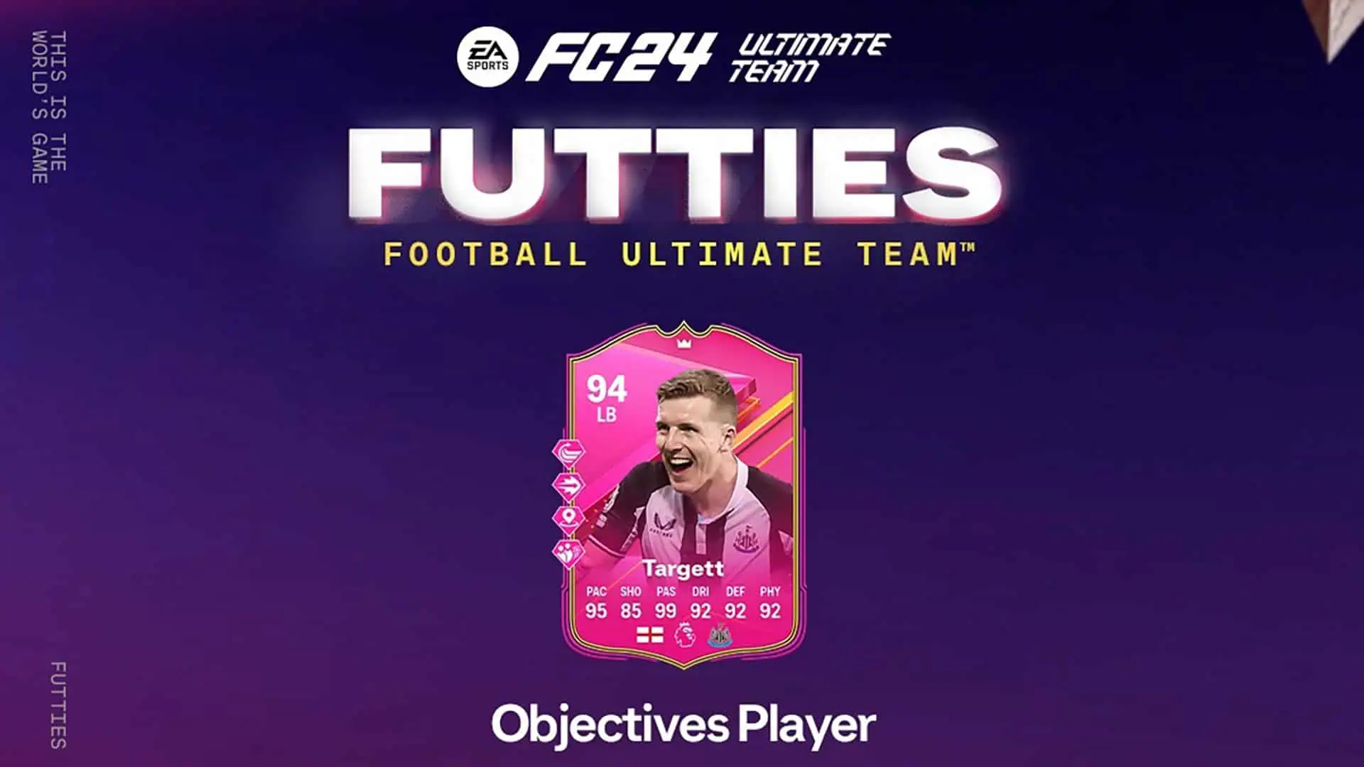 EA FC 24 Matt Targett FUTTIES Objectives And Review - FifaUltimateTeam.it - UK