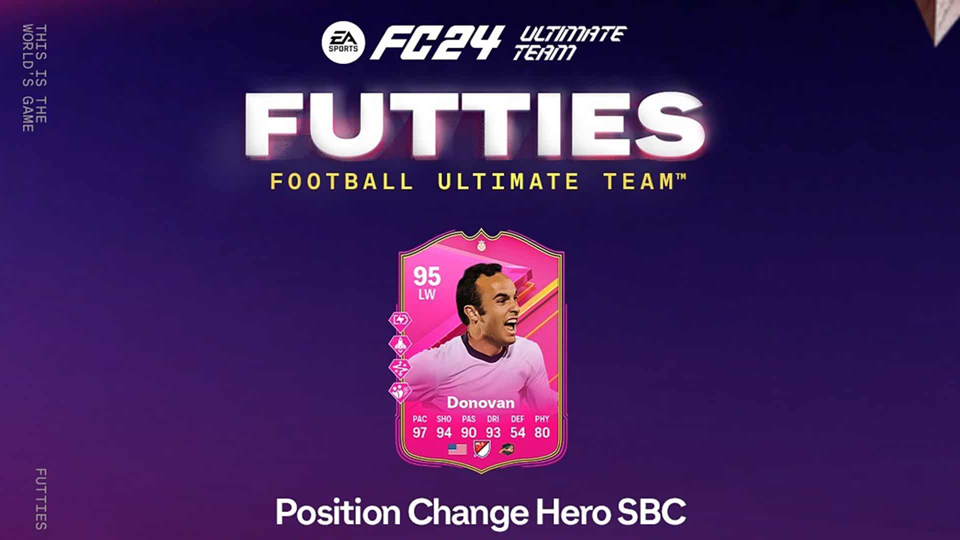 EA FC 24 Landon Donovan FUTTIES Hero SBC Review And Solution ...