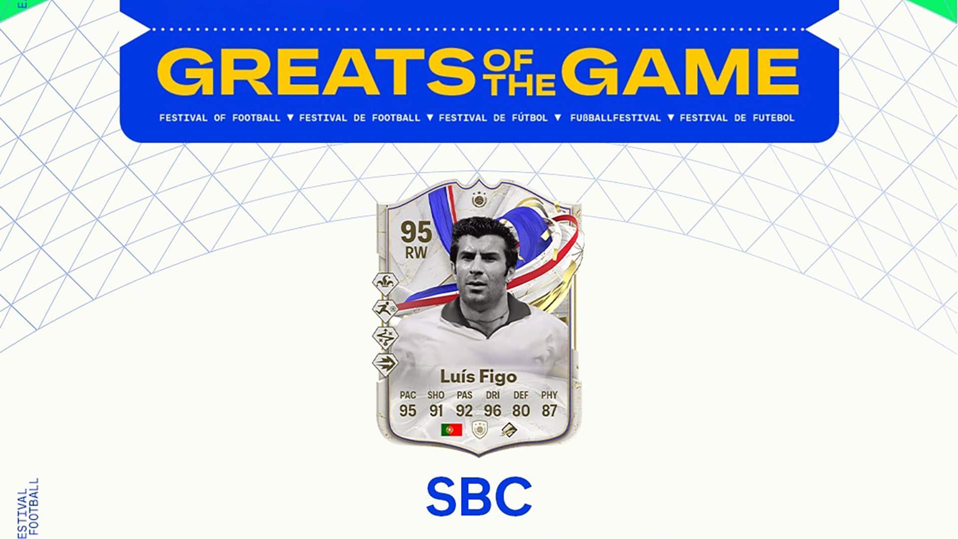 EA FC 24 Luis Figo GOTG Greats Of The Game SBC Review And Solutions ...