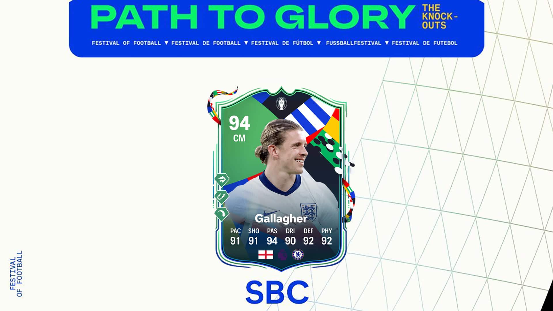 EA FC 24 Conor Gallagher PTG SBC Review And Solutions For Path To Glory ...