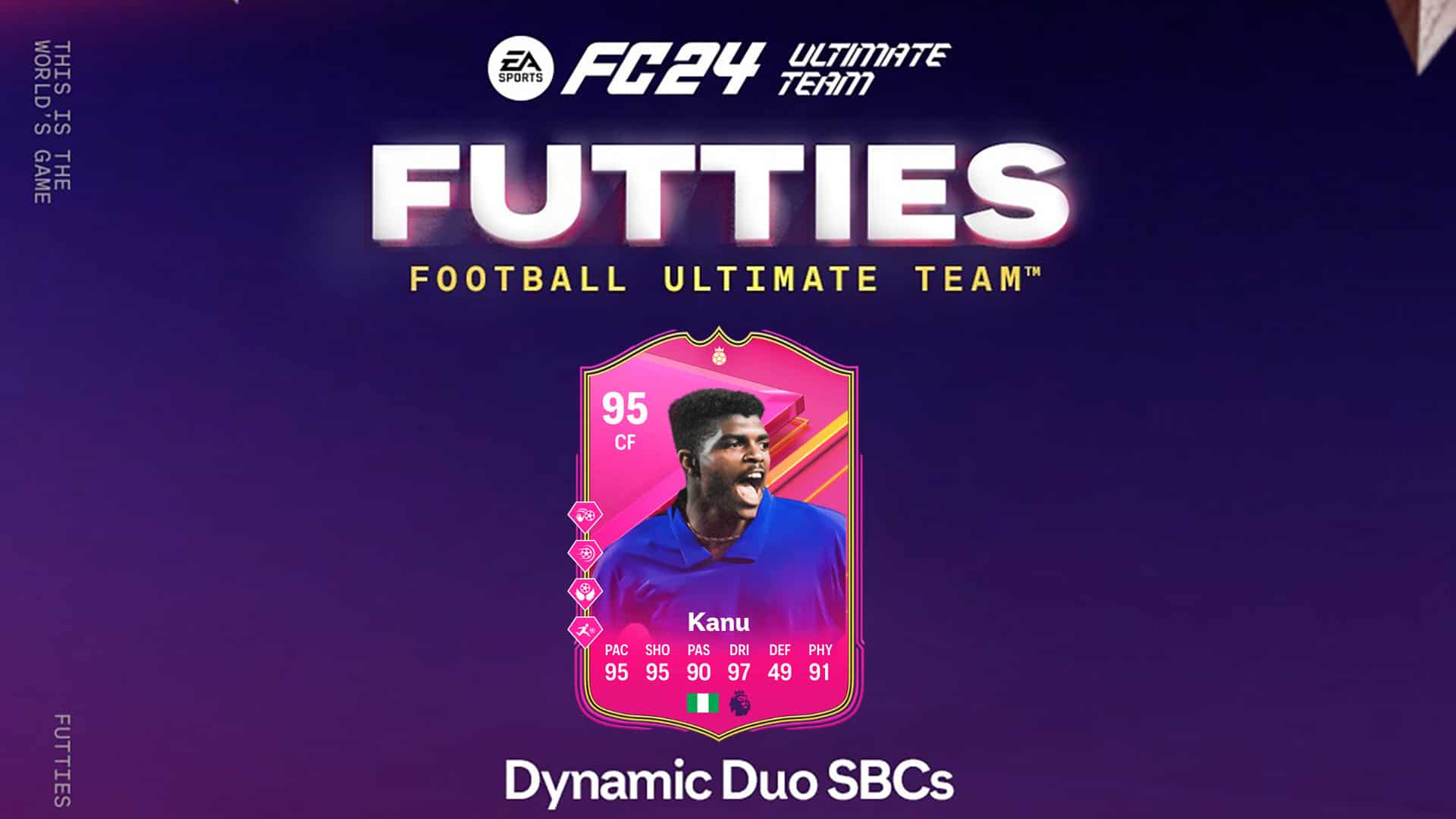 EA FC 24 Kanu FUTTIES Dynamic Duos SBC Review And Solution ...