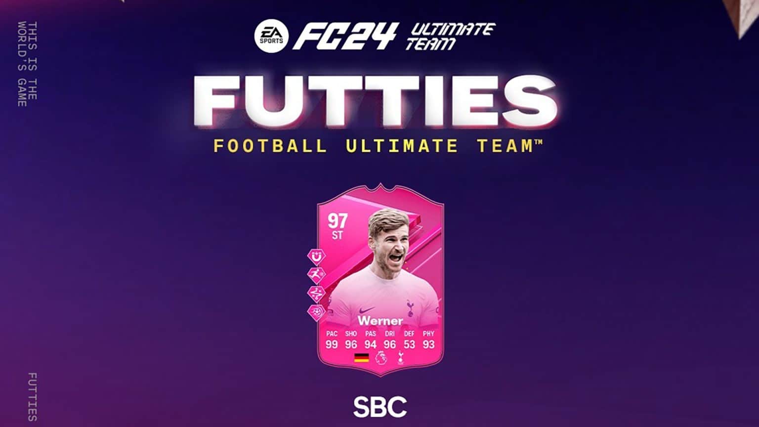 EA FC 24 Timo Werner FUTTIES SBC Review And Solutions ...