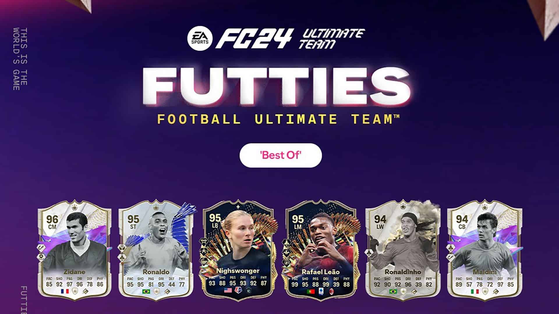 EA FC 24 FUTTIES Best Of Re-Release Batch 1 Full List Available Now in Packs - FifaUltimateTeam ...