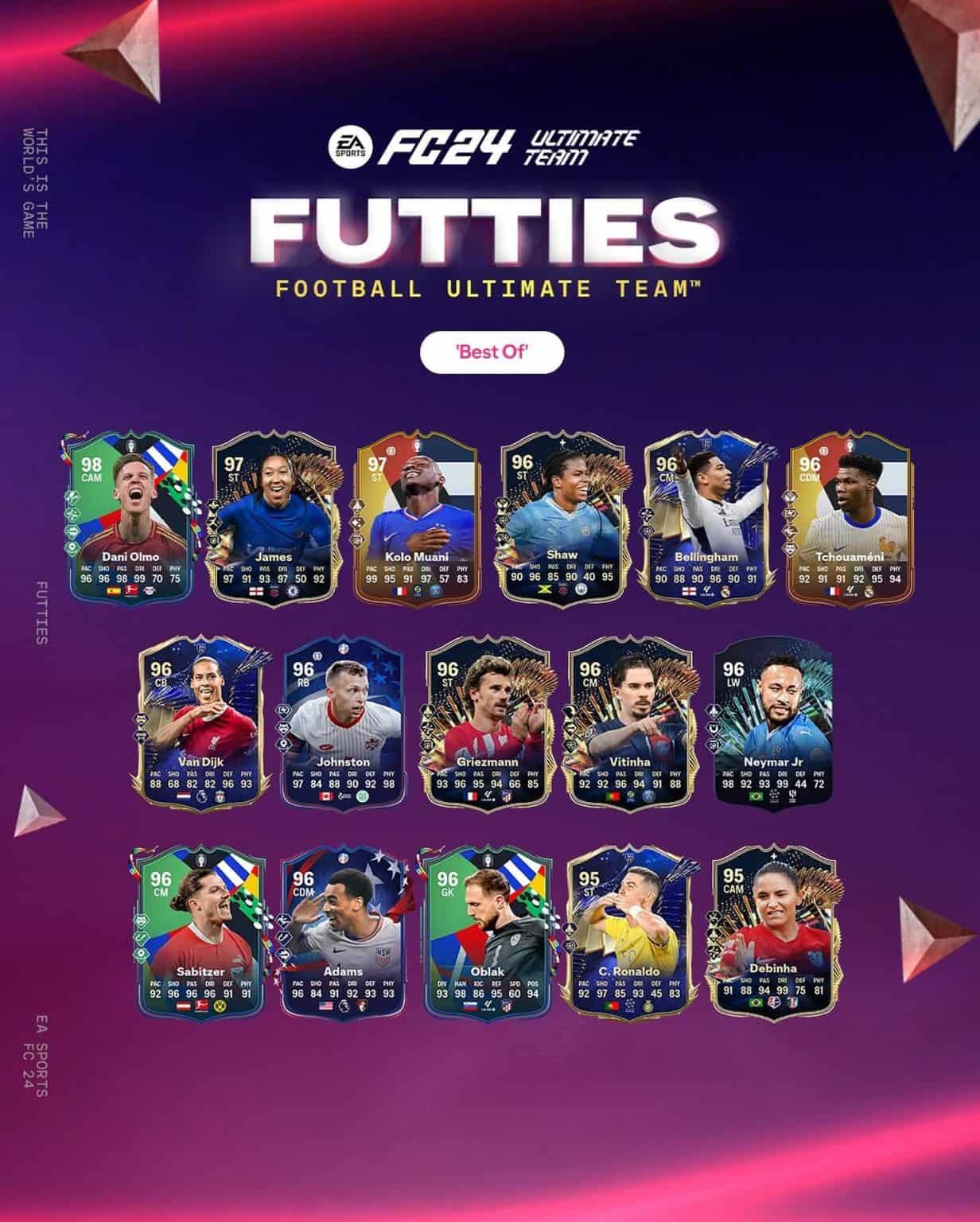 EA FC 24 FUTTIES Best Of Re-Release Batch 2 Full List Available in ...
