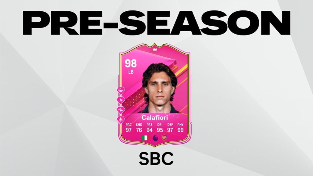EA FC 24 Riccardo Calafiori FUTTIES Premium SBC Review And Solutions ...