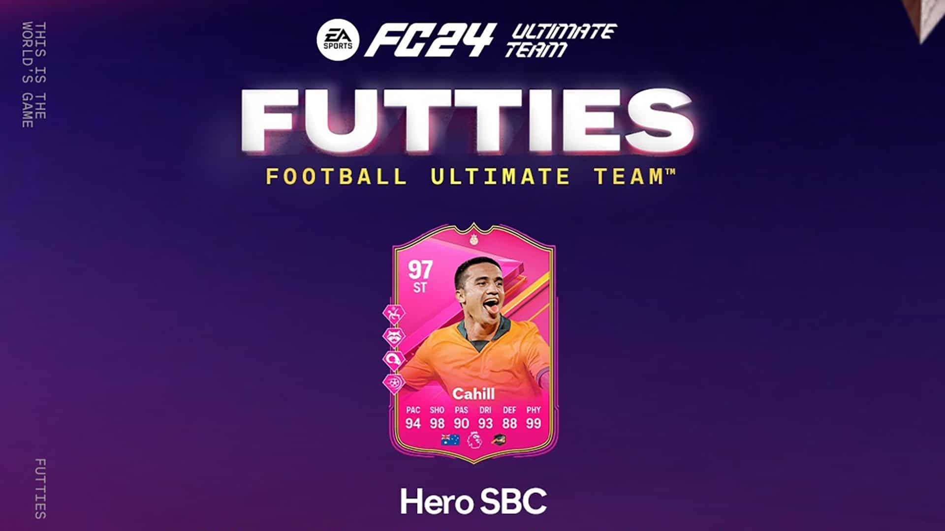 EA FC 24 Tim Cahill FUTTIES Hero SBC Review And Solutions ...