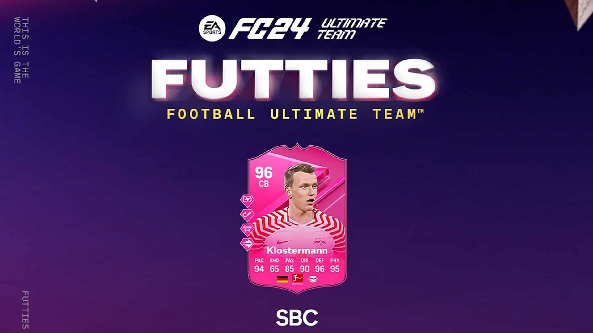 EA FC 24 Lukas Klostermann FUTTIES SBC Review And Solution - FifaUltimateTeam.it - UK