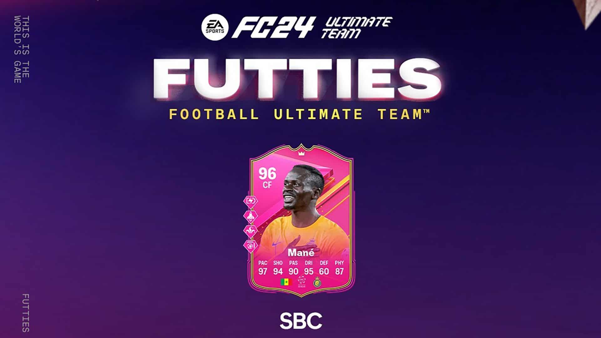 EA FC 24 Sadio Mane FUTTIES Premium SBC Review And Solutions ...