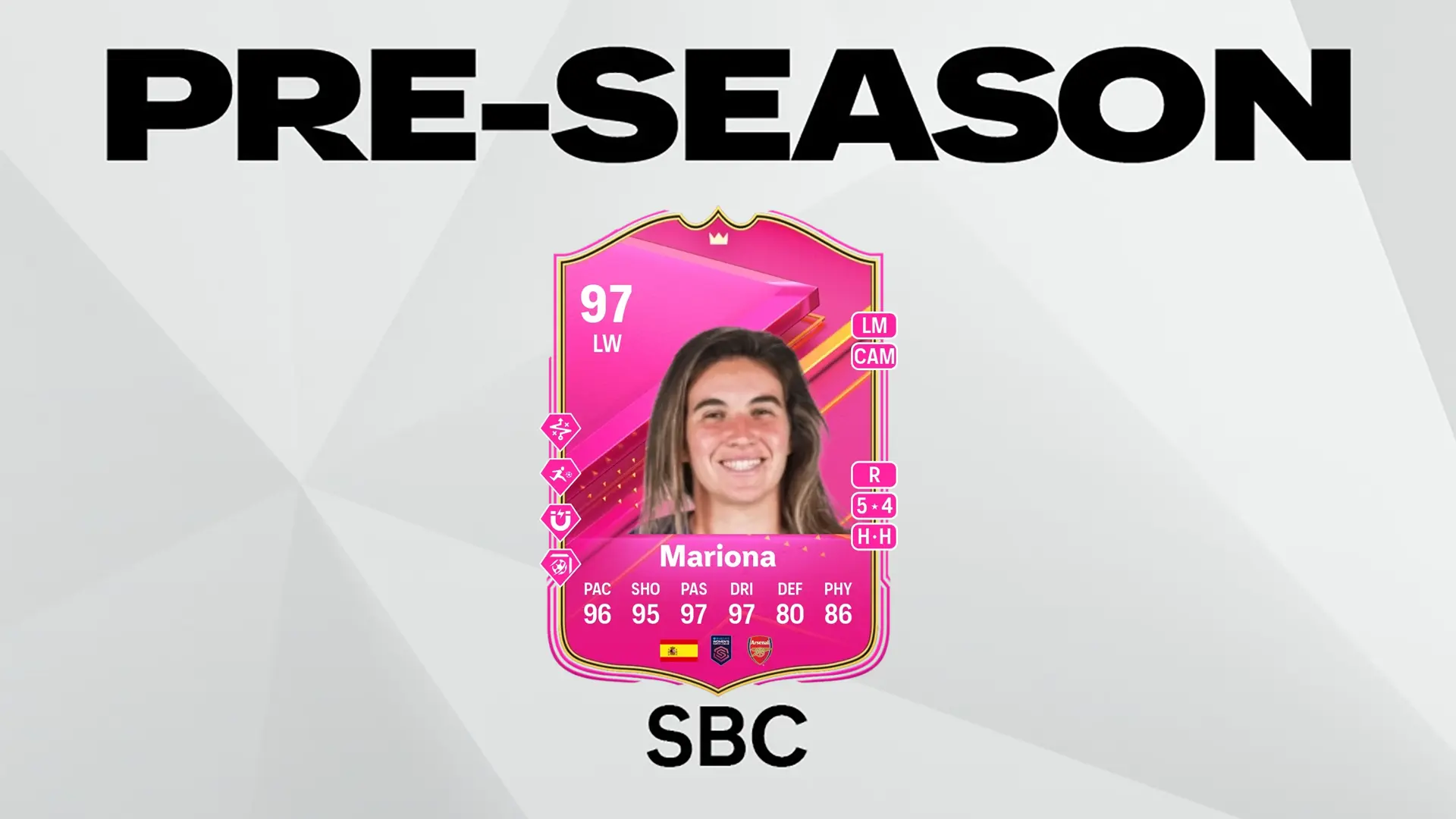 EA FC 24 Mariona FUTTIES Premium SBC Solution - FifaUltimateTeam.it - UK