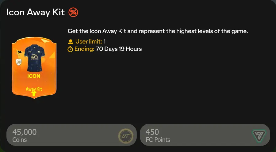 EA FC 25 Icon Objectives: How To Get the Icon Home and Away Kits ...