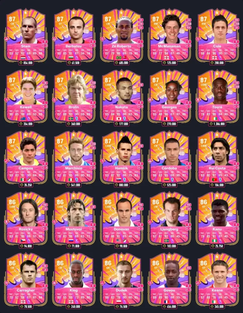 EA FC 25 Max 87 Base Hero SBC Top Rewards And Solutions - FifaUltimateTeam.it - UK