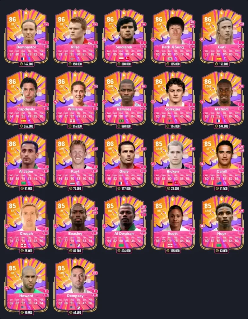 EA FC 25 Max 87 Base Hero SBC Top Rewards And Solutions - FifaUltimateTeam.it - UK