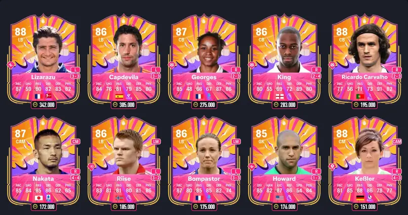 EA FC 25 Max 88 Base Hero Upgrade SBC Best Rewards And Solutions - FifaUltimateTeam.it - UK