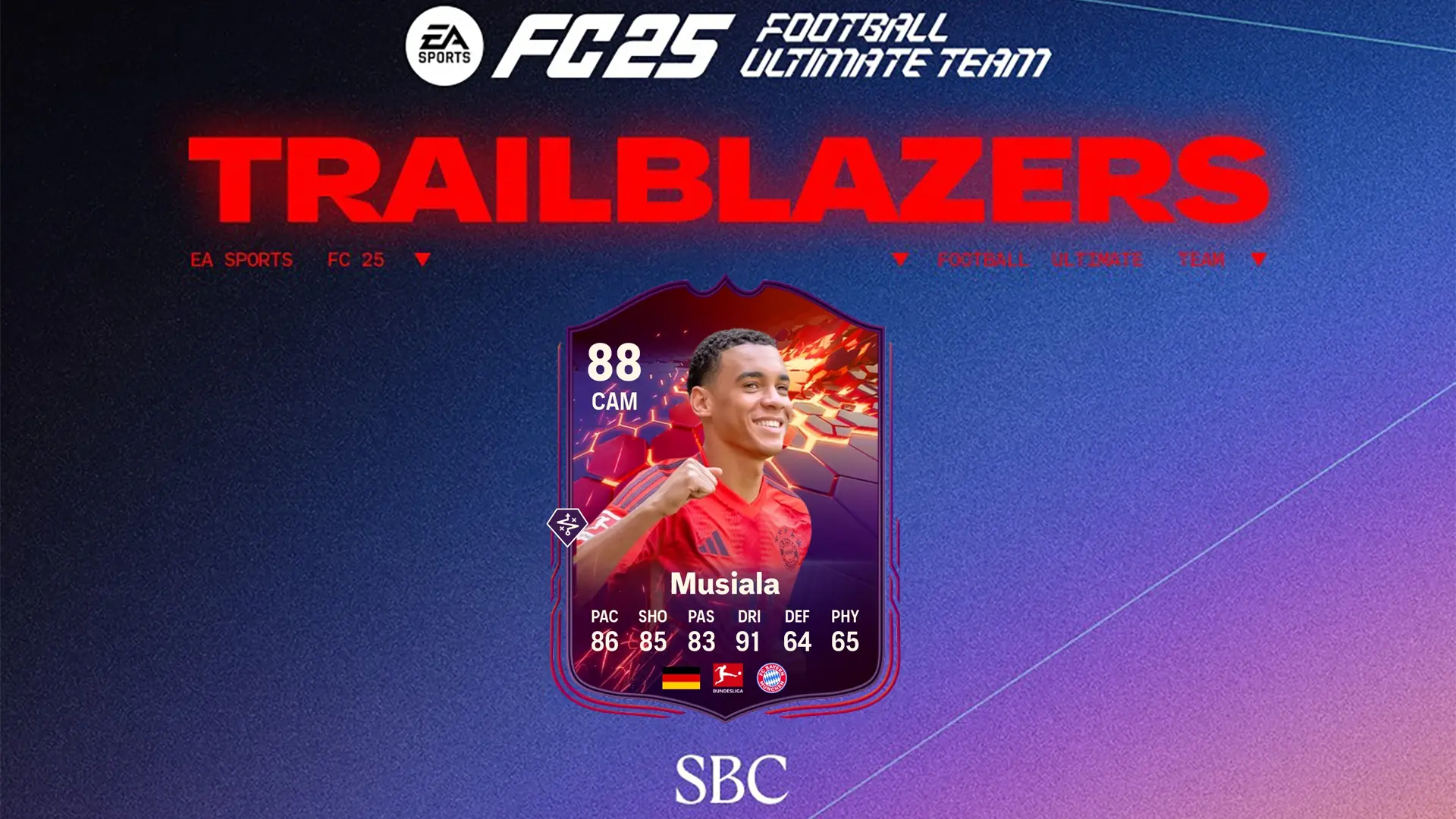 EA FC 25 Musiala Trailblazers SBC Review And Solutions ...