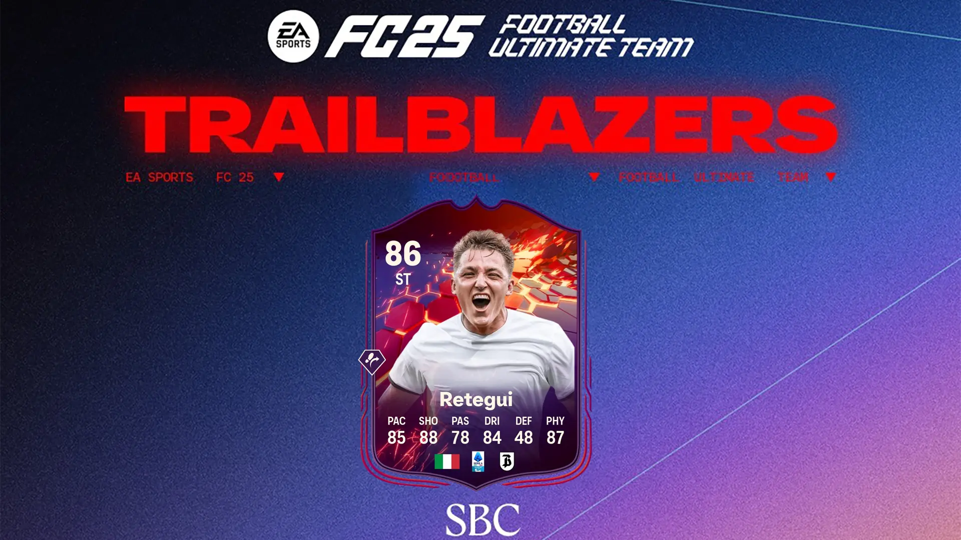 EA FC 25 Retegui Trailblazers SBC Review And Solutions ...