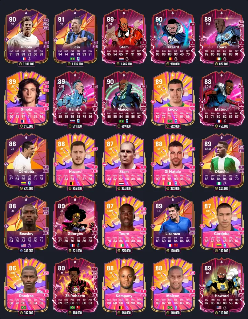 EA FC 25 86+ Hero Mix Player Pick SBC Best Rewards And Solutions ...