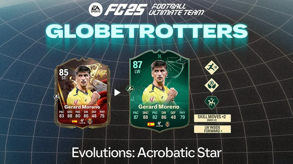 EA FC 25 Acrobatic Star Evo Best Players And Evolution Objectives - FifaUltimateTeam.it - UK