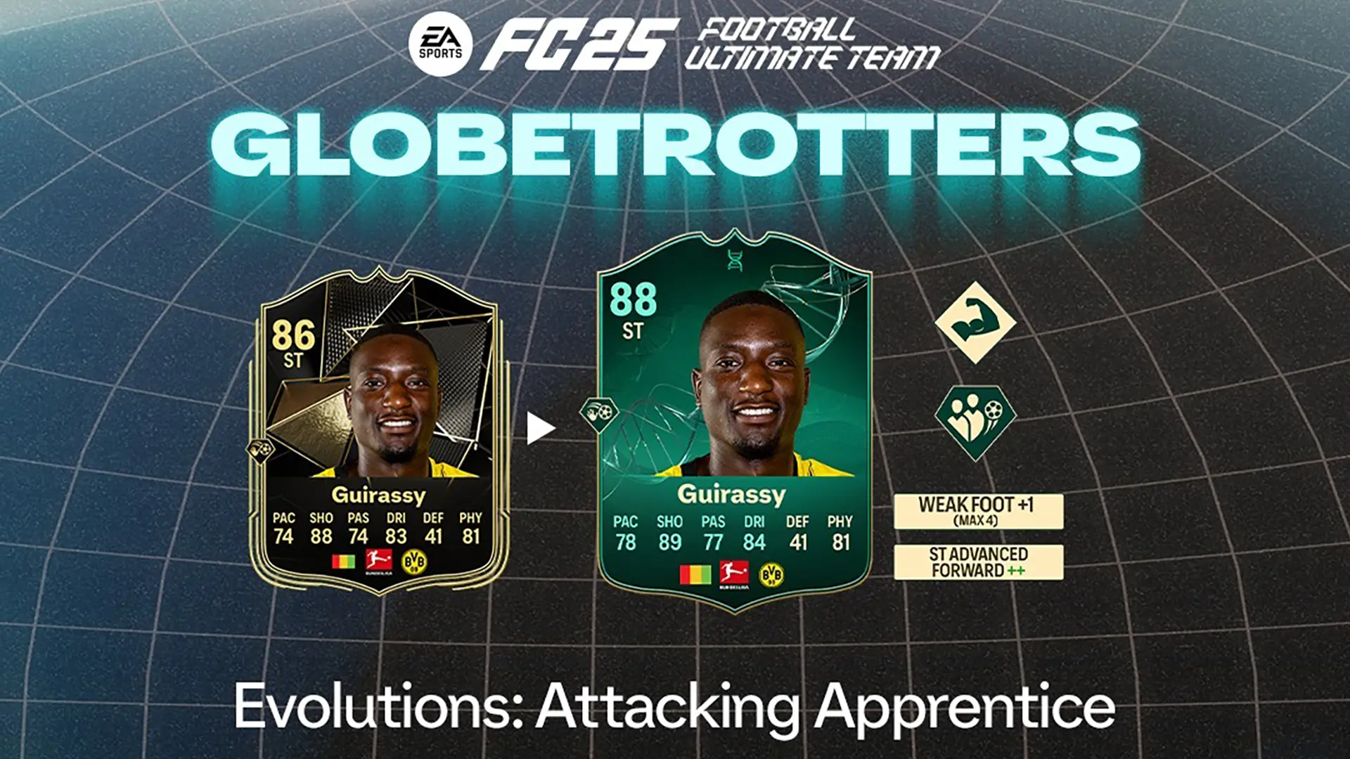 EA FC 25 Attacking Apprentice Evo Best Players And Evolution Objectives - FifaUltimateTeam.it - UK