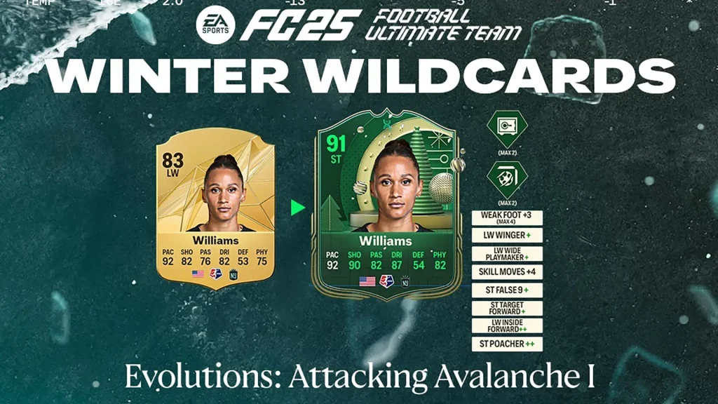 EA FC 25 Attacking Avalanche 1 Evo Best Players And Evolution Objectives - FifaUltimateTeam.it - UK