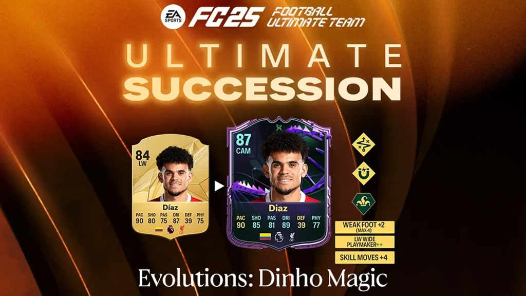 EA FC 25 Dinho Magic Evo Best Players And Evolution Objectives - FifaUltimateTeam.it - UK