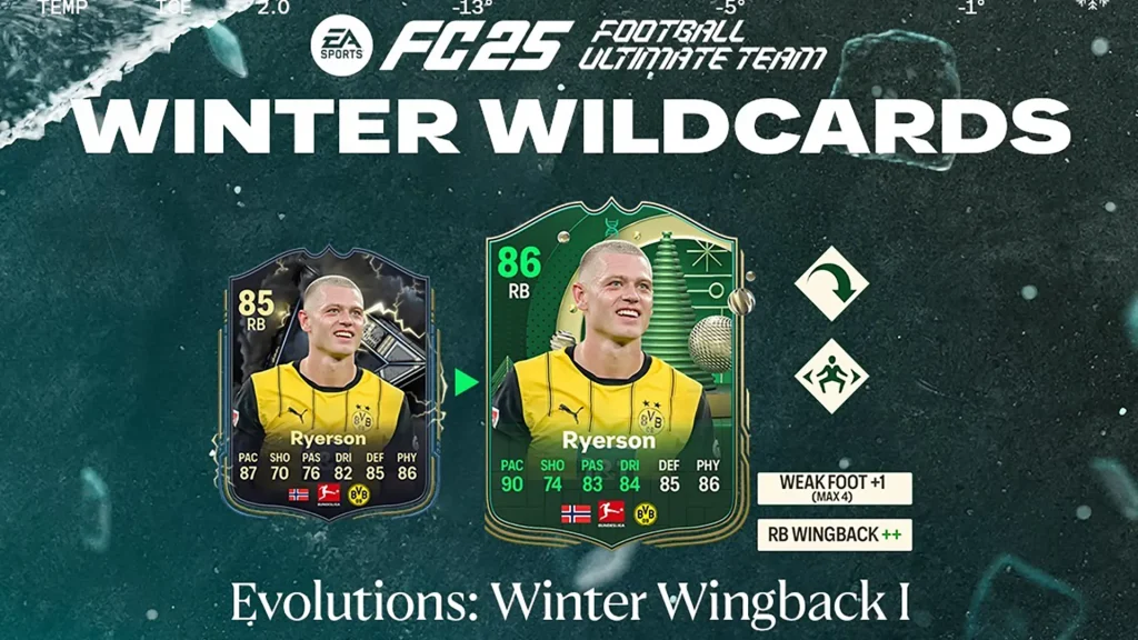 EA FC 25 Winter Wingback 1 Evo Best Players And Evolution Objectives - FifaUltimateTeam.it - UK