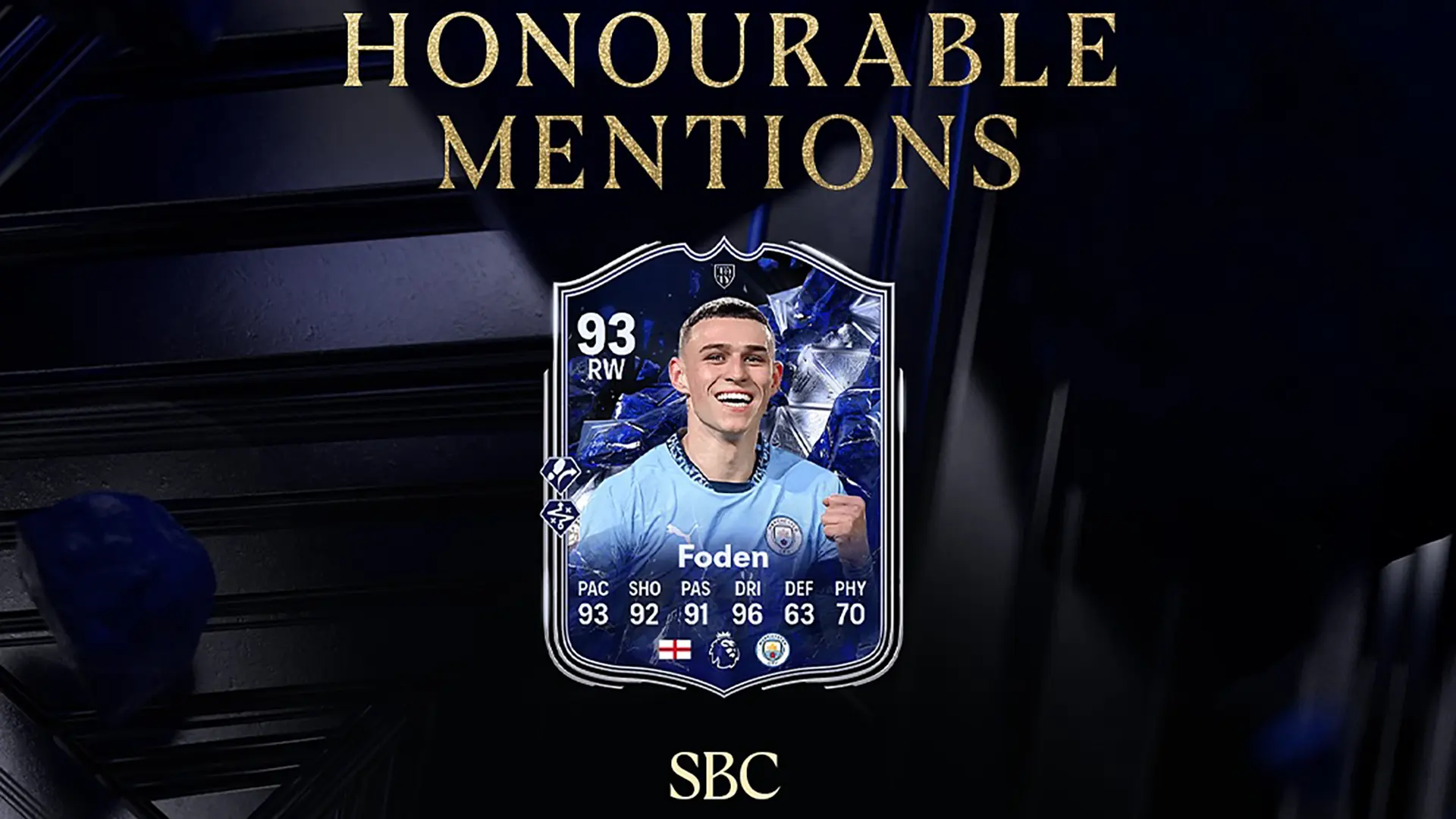 EA FC 25 Foden TOTY Honourable Mention SBC Review And Solutions ...