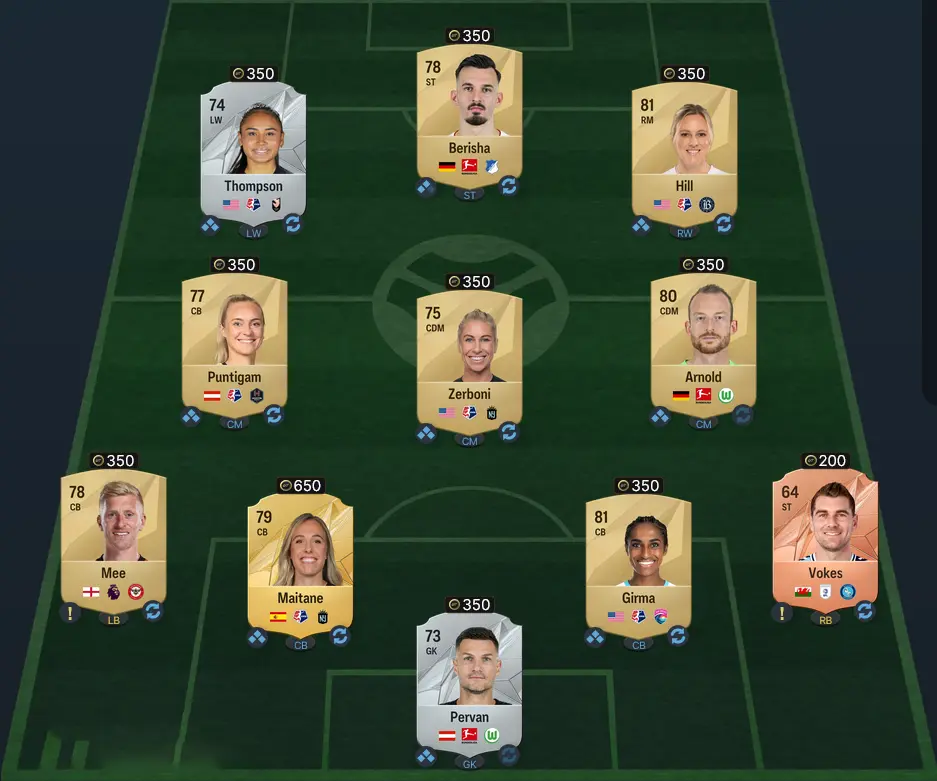 EA FC 25 New Year's Kick Off SBC Cheapest Solution - FifaUltimateTeam.it - UK