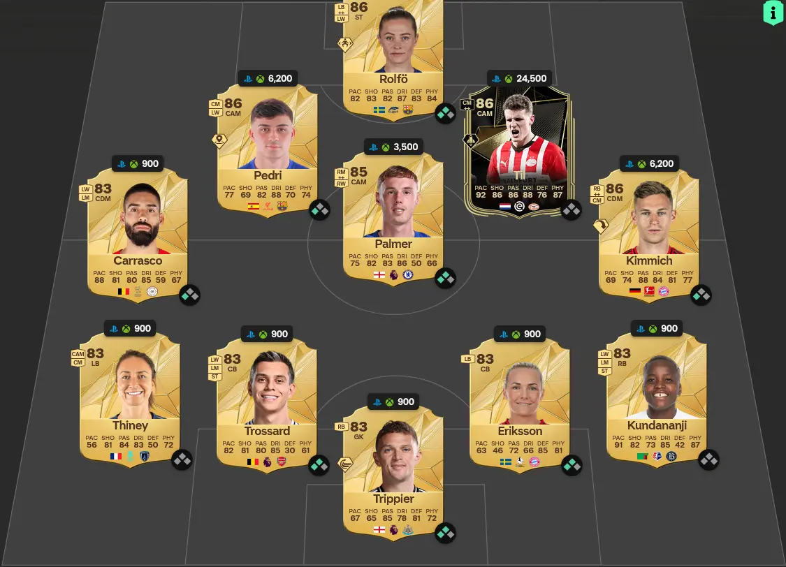 EA FC 25 88+ Campaign Mix Player Pick SBC Best Rewards And Solutions - FifaUltimateTeam.it - UK