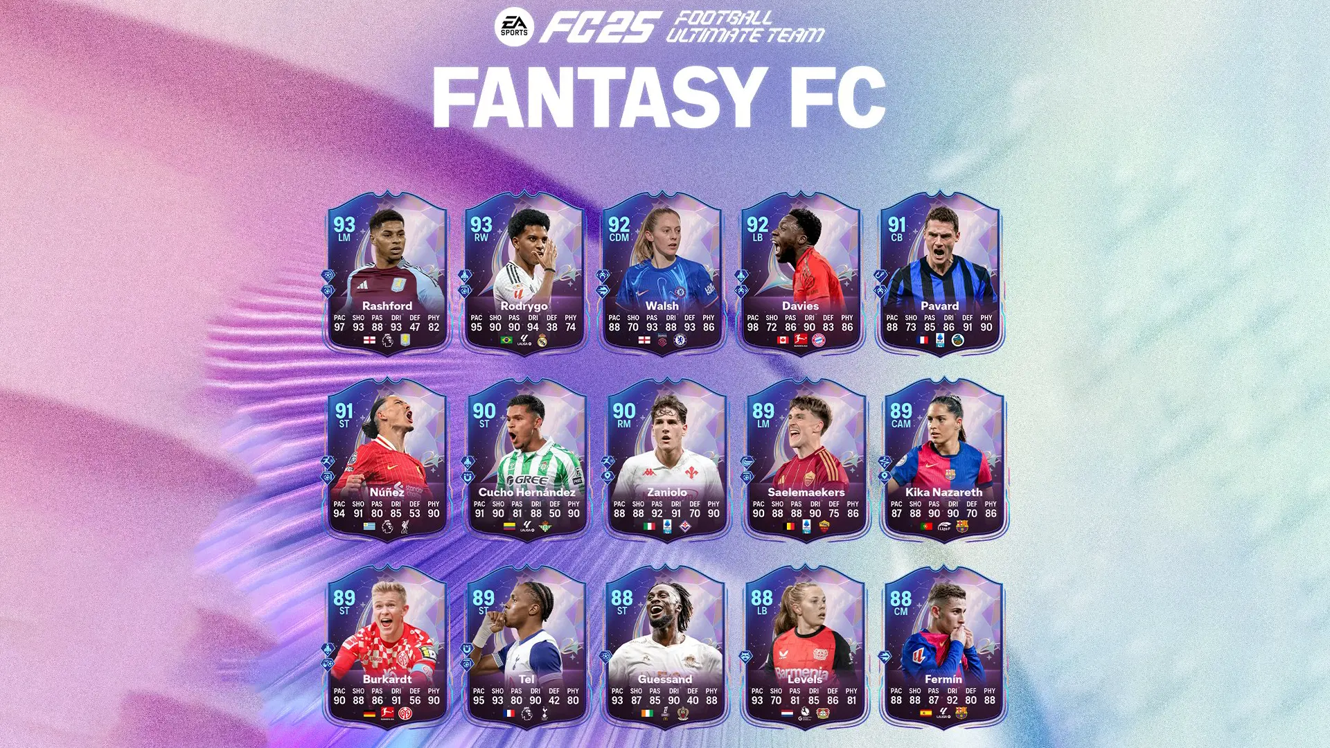 EA FC 25 Fantasy Team 2 All Heroes Leaked So Far - FifaUltimateTeam.it - UK