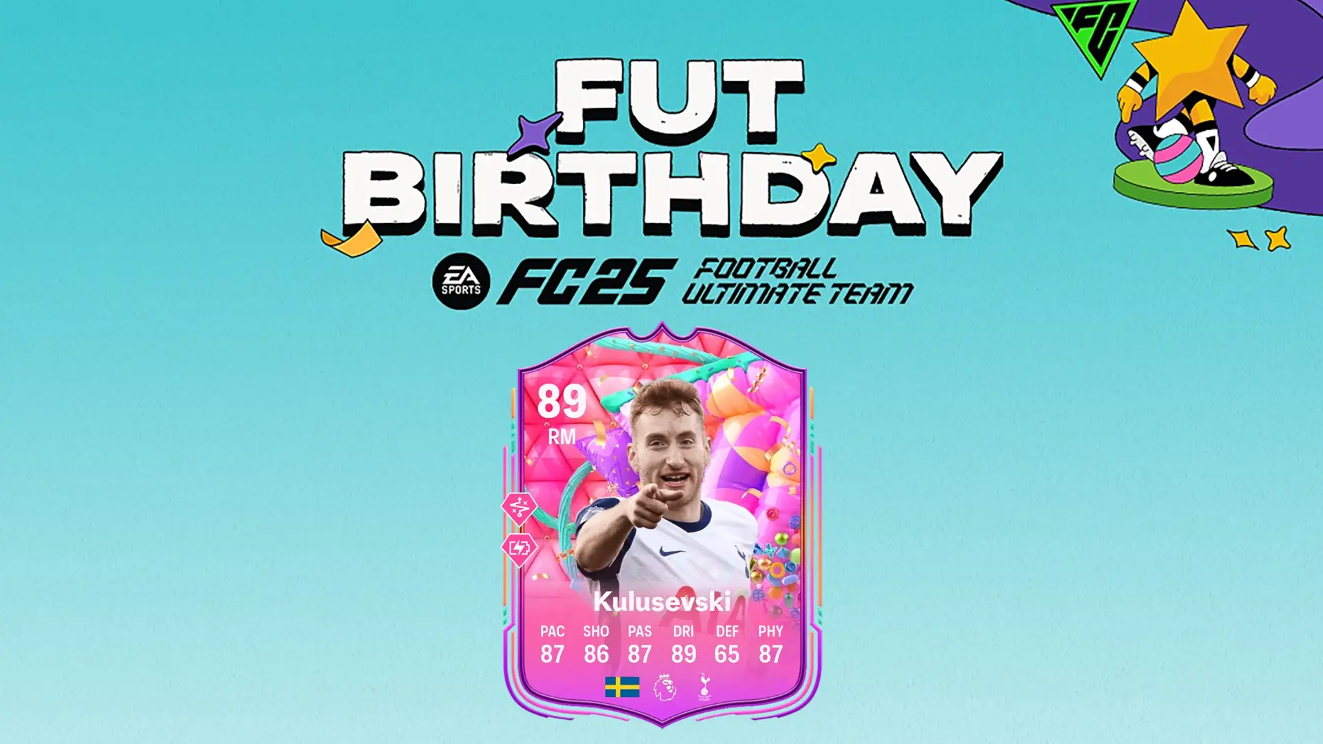 EA FC 25 FUT Birthday Cup Objectives With Weak Foot Evo And Kulusevski ...