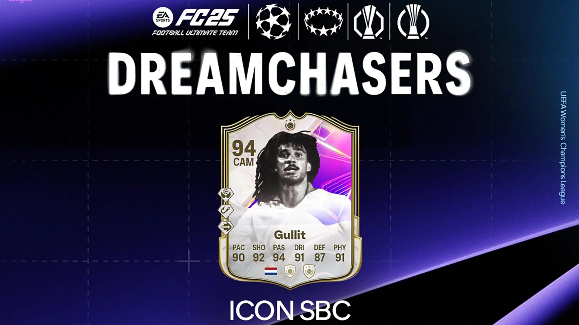 EA FC 25 Gullit Dreamchasers Icon SBC Review And Solutions ...