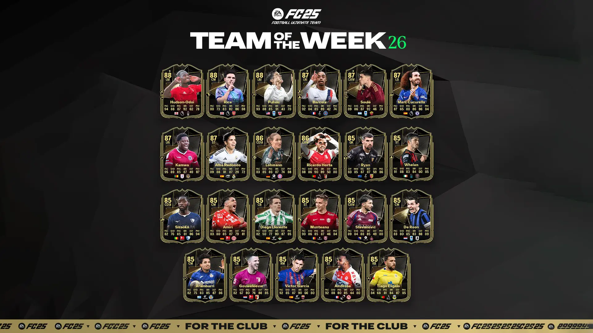 EA FC 25 Winter "Best Of" Re-Release Full List With Rodri, Mbappé And Messi - FifaUltimateTeam ...