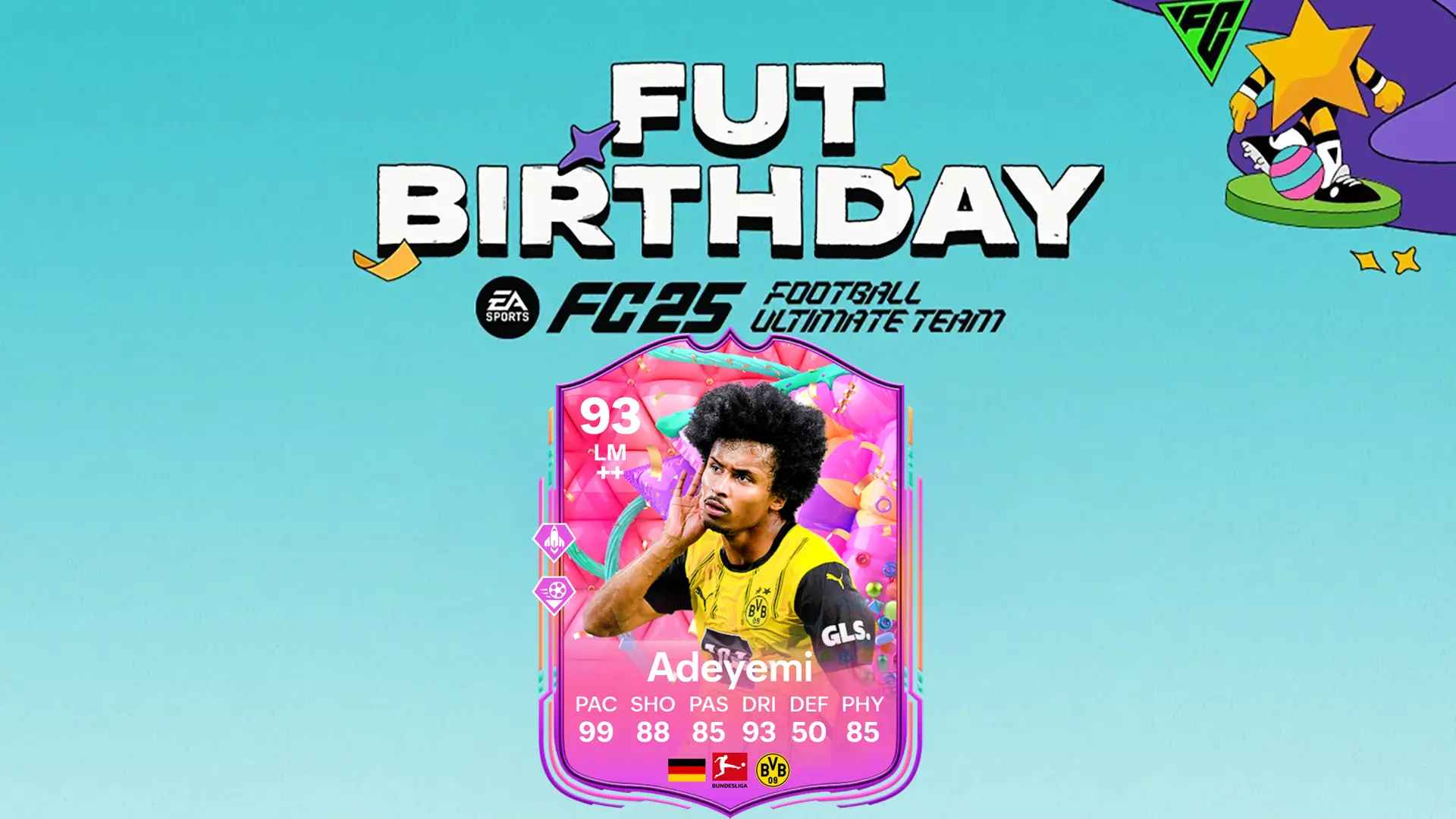 EA FC 25 Adeyemi FUT Birthday SBC - First Player With Low Driven Shot Plus! - FifaUltimateTeam ...
