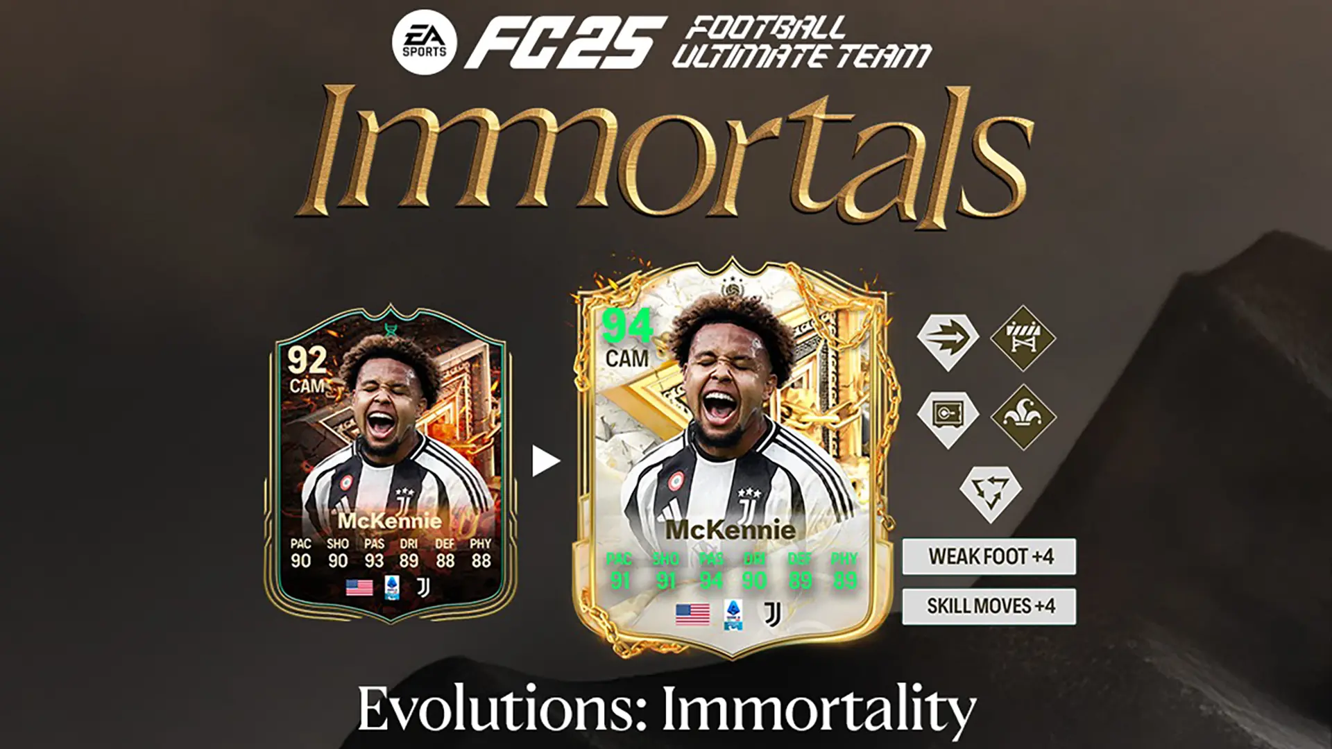 EA FC 25 Immortality Evo SBC And Evolution Objectives - FifaUltimateTeam.it - UK