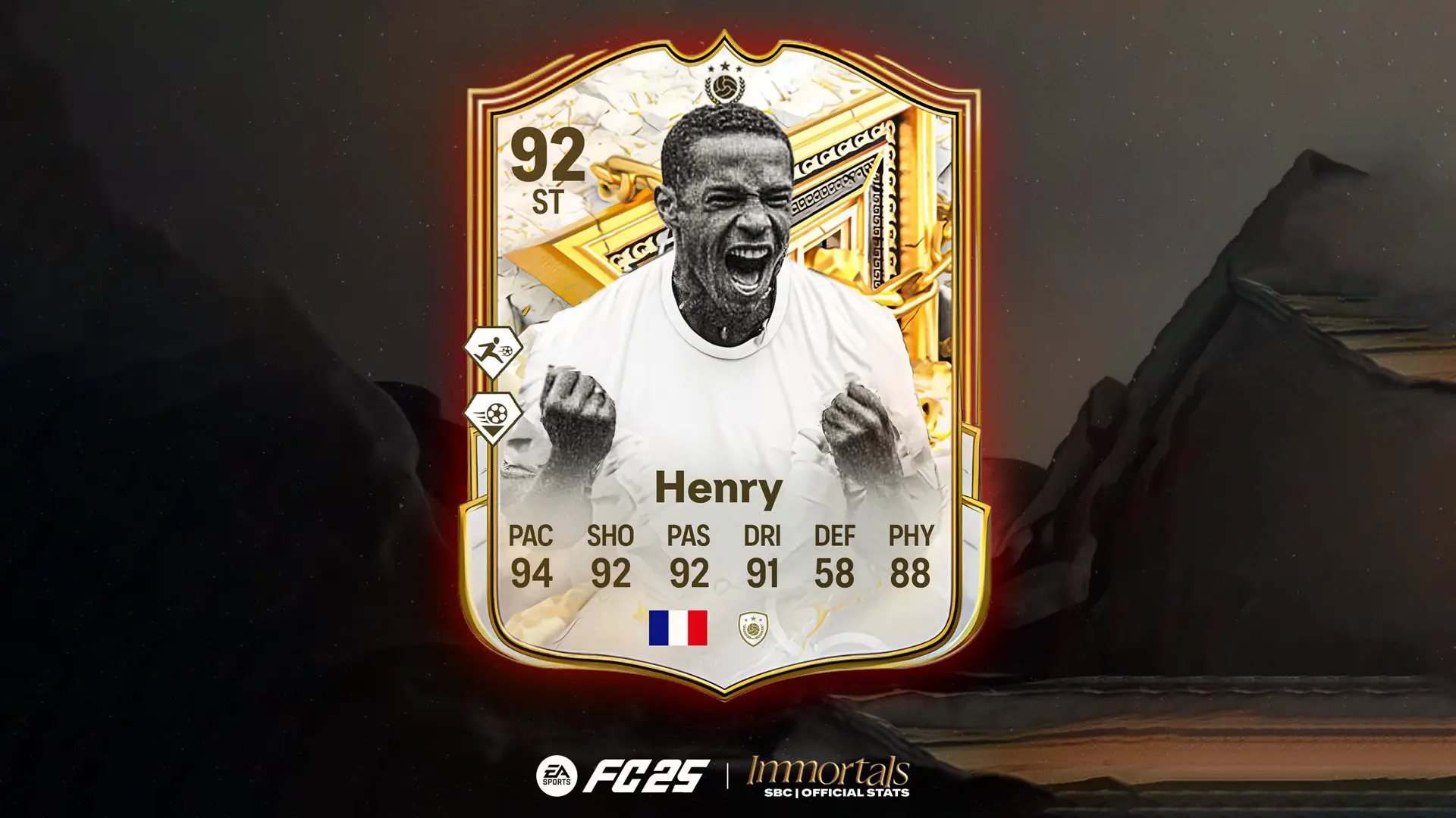 EA FC 25 Thierry Henry Immortals Icon SBC Review - FifaUltimateTeam.it - UK