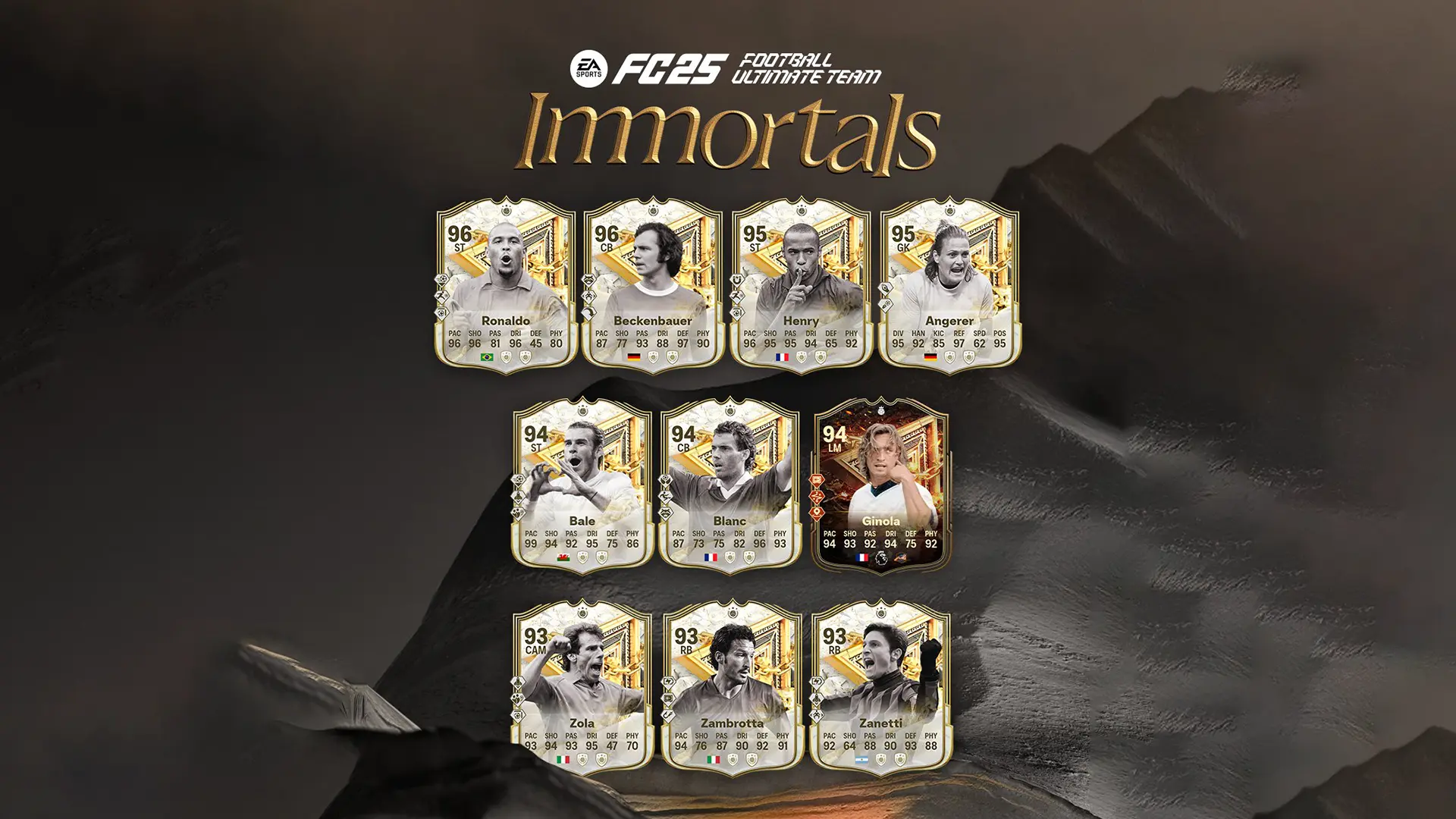 EA FC 25 Immortals Team 1 Promo Featuring Only Icons and Heroes - FifaUltimateTeam.it - UK