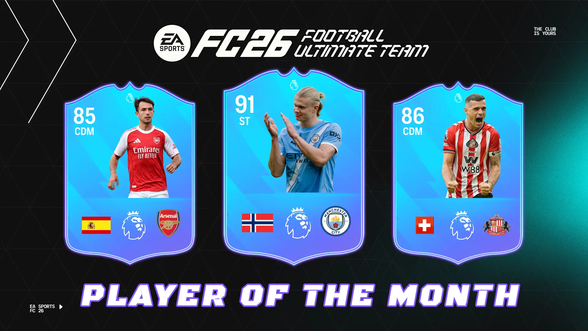 EA FC 26 Premier League POTM September Nominees - Vote For The Best Player - FifaUltimateTeam.it ...