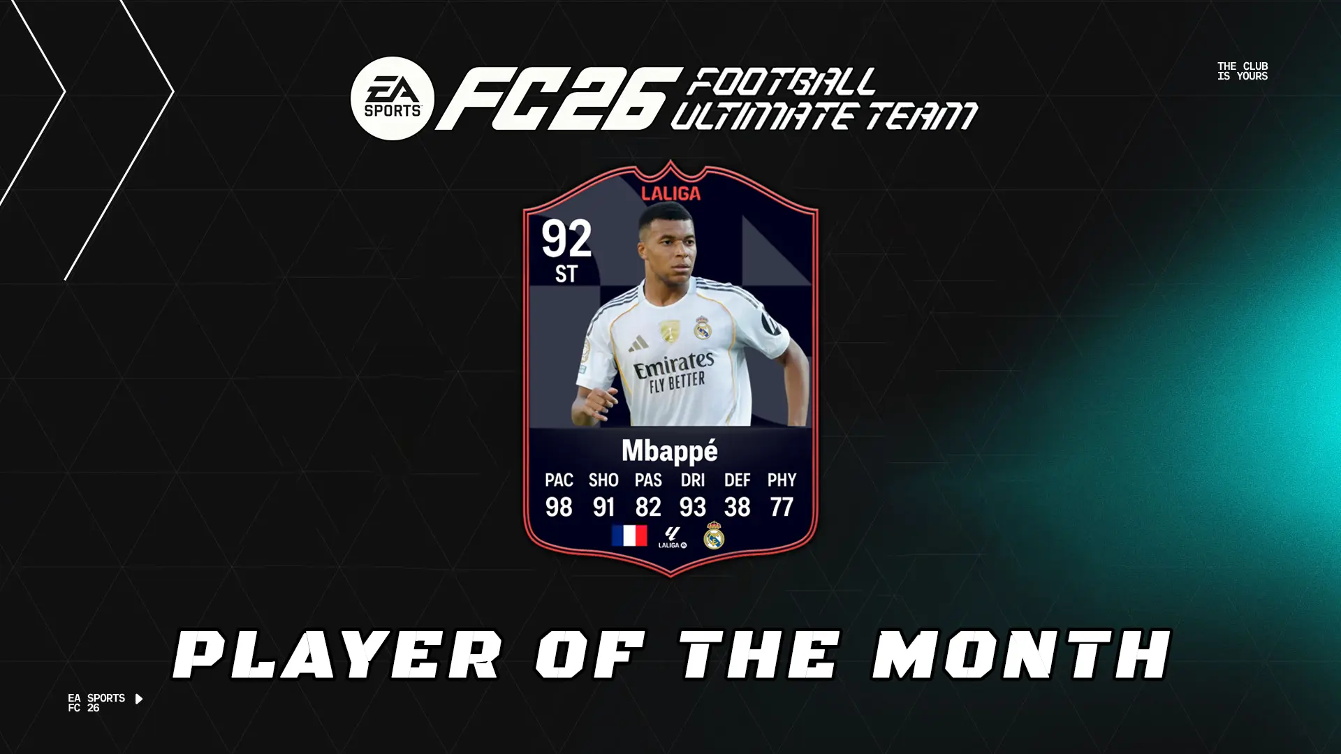 EA FC 26 Leak Confirms Mbappé POTM October - FifaUltimateTeam.it - UK