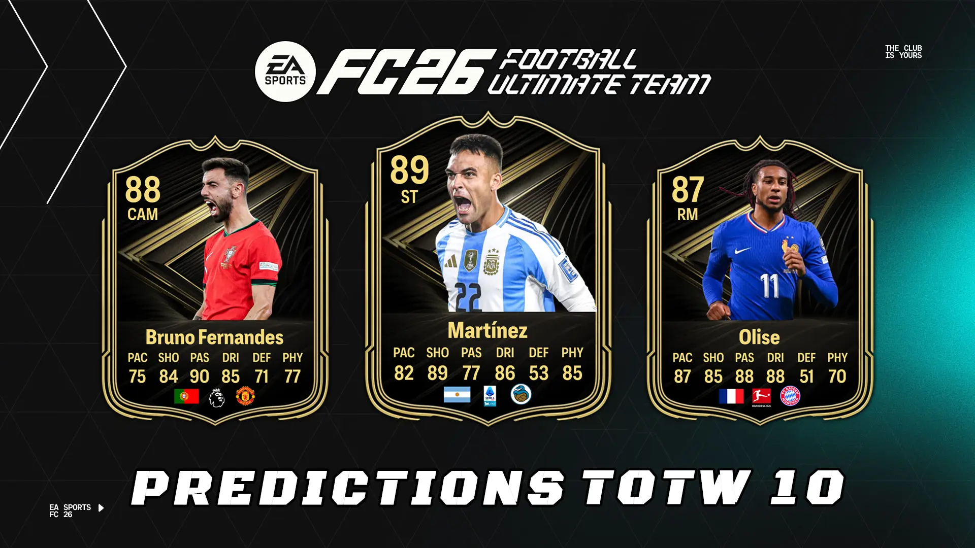 EA FC 26 TOTW 10 Predictions And All Contenders - FifaUltimateTeam.it - UK
