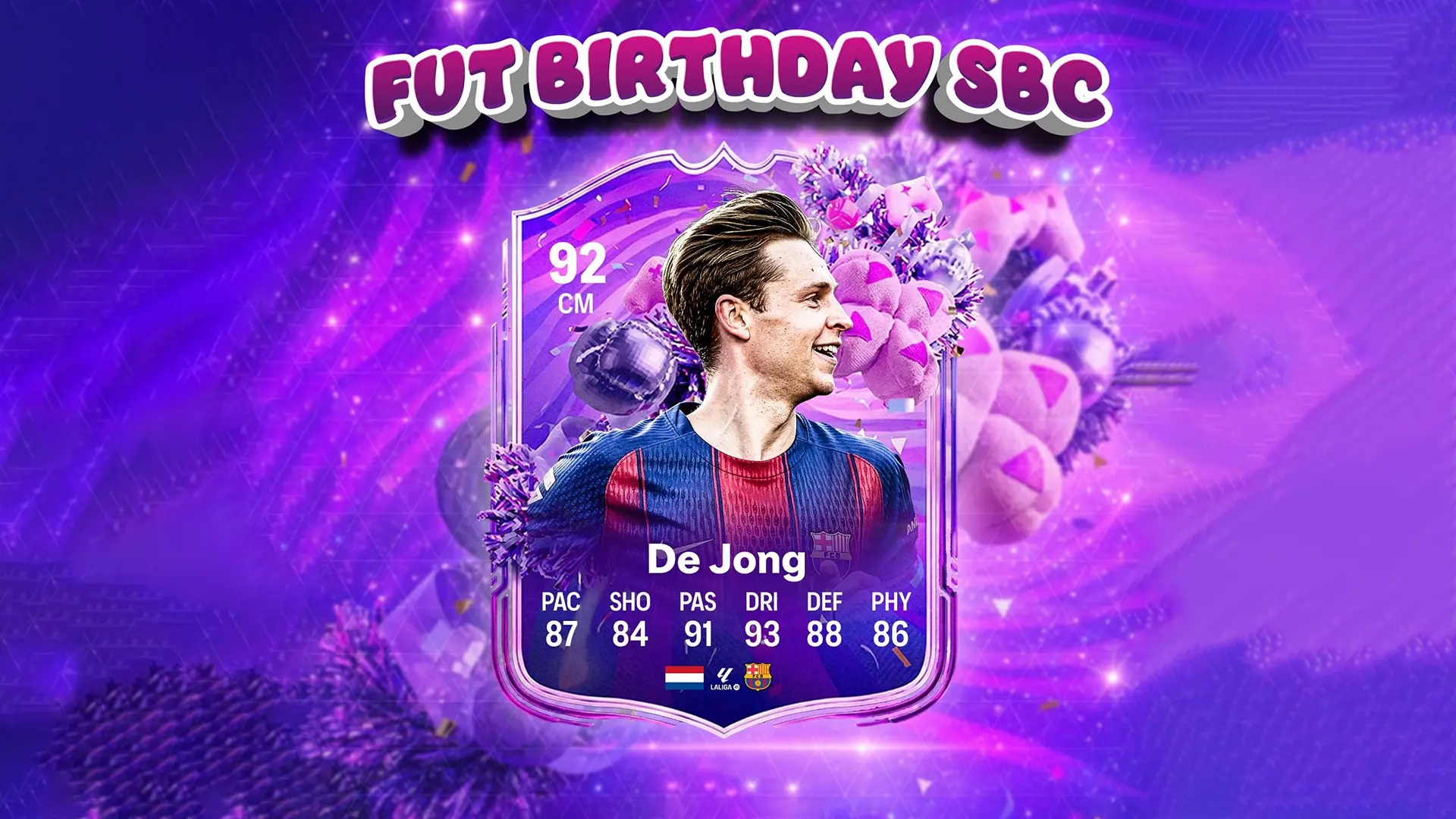 EA FC 26 Leak Confirms De Jong FUT Birthday SBC - FifaUltimateTeam.it - UK
