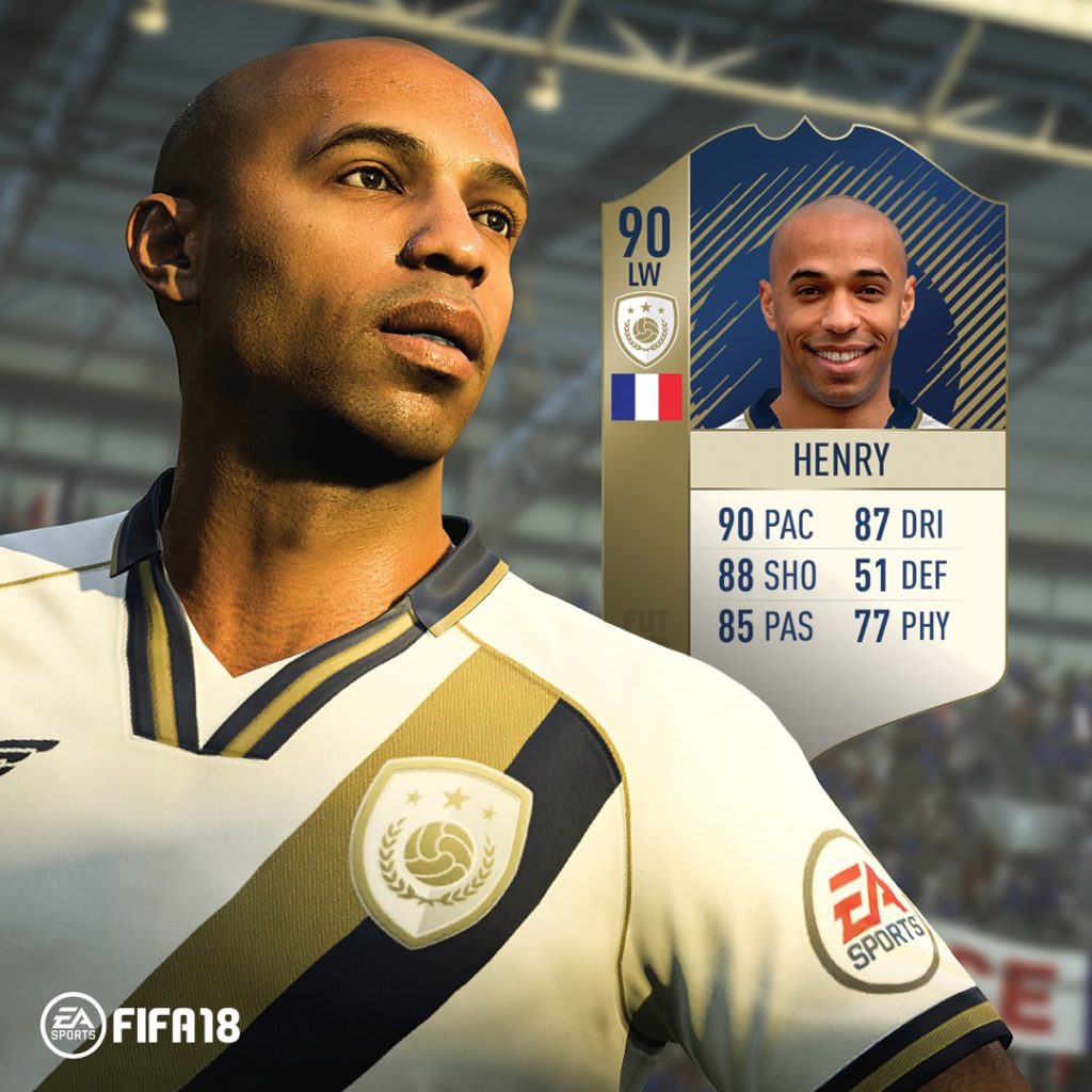 FUT 18: Svelate le stats ufficiali di Henry Icons | FifaUltimateTeam.it