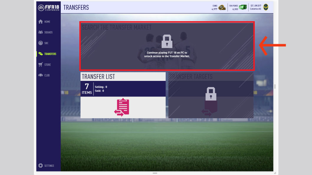 FUT 18: Accesso al mercato dalla Web App e dalla Companion App ...