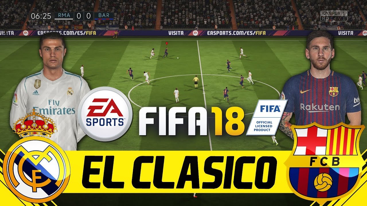 FIFA 18: Real Madrid vs Barcelona - Capture Event - FifaUltimateTeam.it