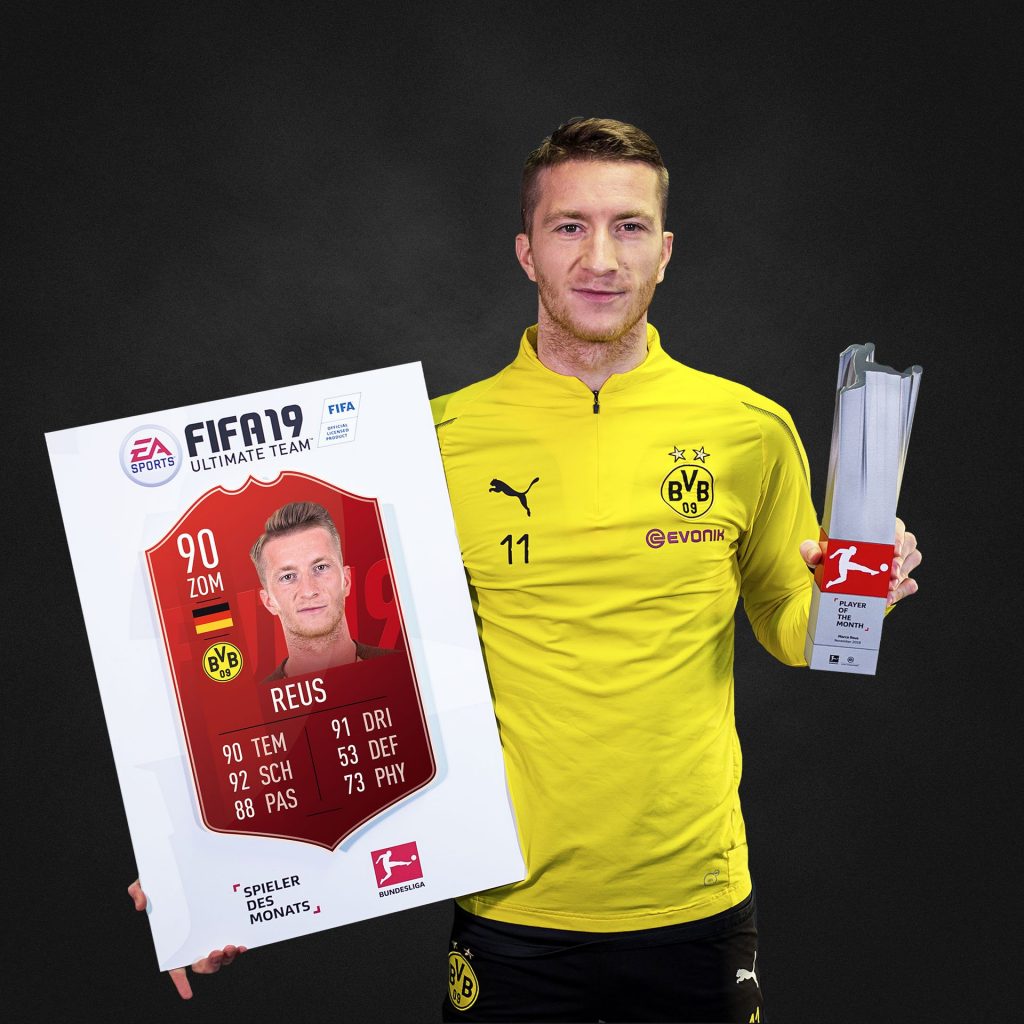 FIFA 19: Annunciato Marco Reus POTM per la modalità Ultimate Team ...