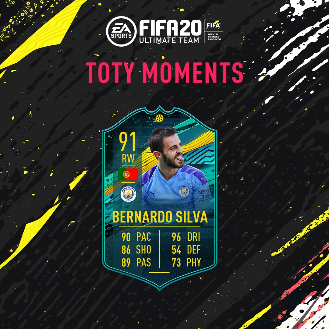 FIFA 20: Annunciata la carta Player Moments di Bernardo Silva ...