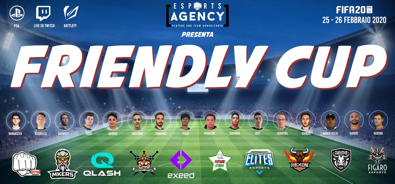 FIFA 20: Friendly Cup - Diretta Streaming su Twitch - FifaUltimateTeam.it