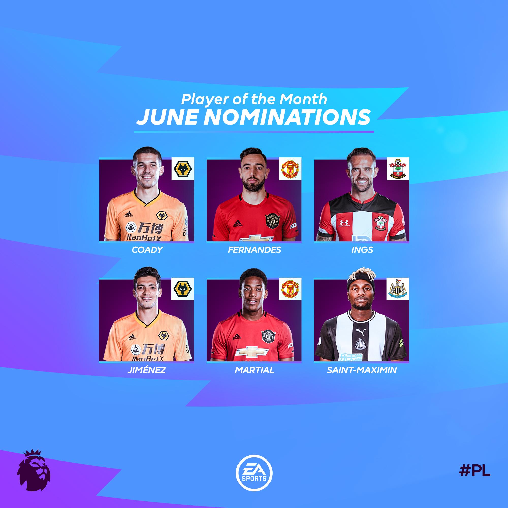 FIFA 20: Nomination POTM di Giugno della Premier League ...